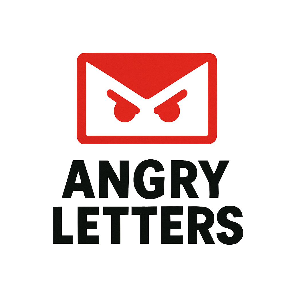 Angry Letters — Where Rage Meets Results